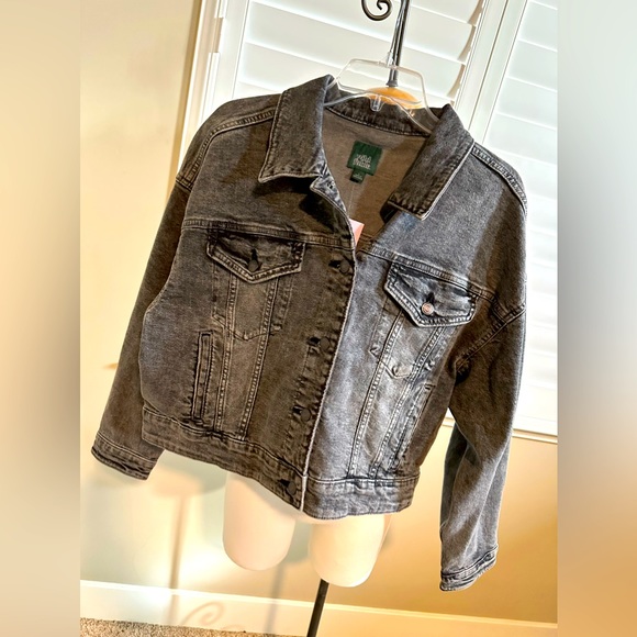 Wild Fable Jackets And Coats Nwt Wild Fable Crop Jacket Poshmark